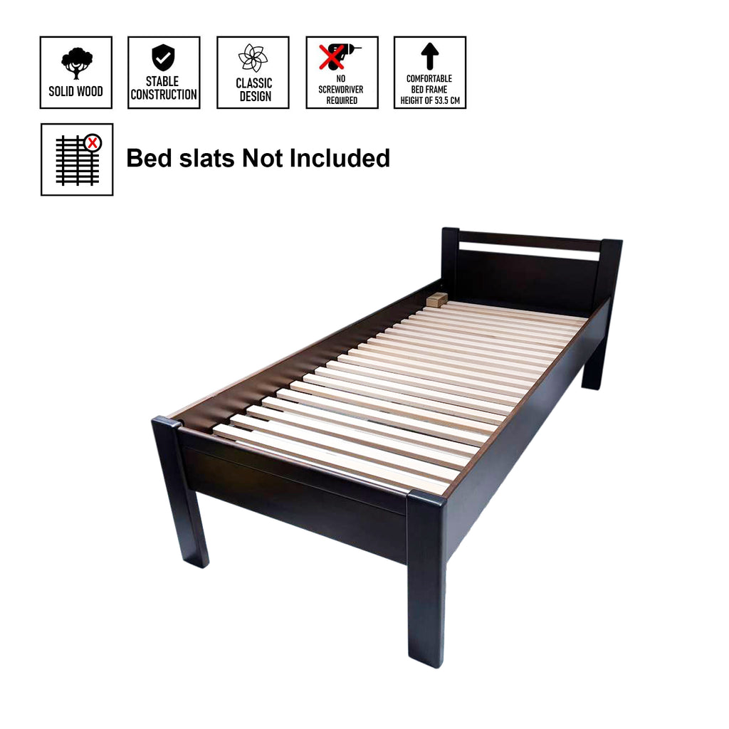 ️ Buy cheap beds online | Bed Sisi colored lacquered beech – krokwood.co.uk